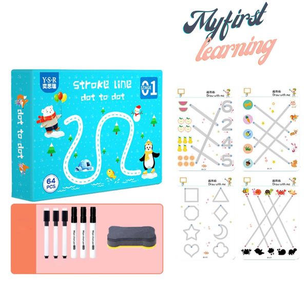 Set interactieve oefeningen ontworpen voor kinderen | DOTODOT – Frilla.nl